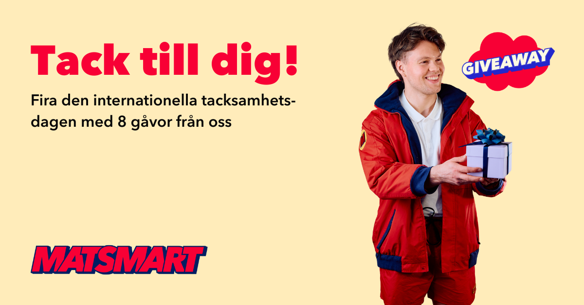 Tack till dig!