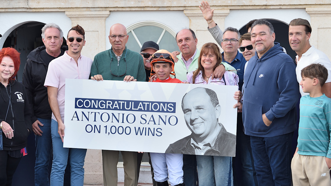 Sano Celebrates 1,000th U.S. Win Sunday at Gulfstream | Hallandale ...