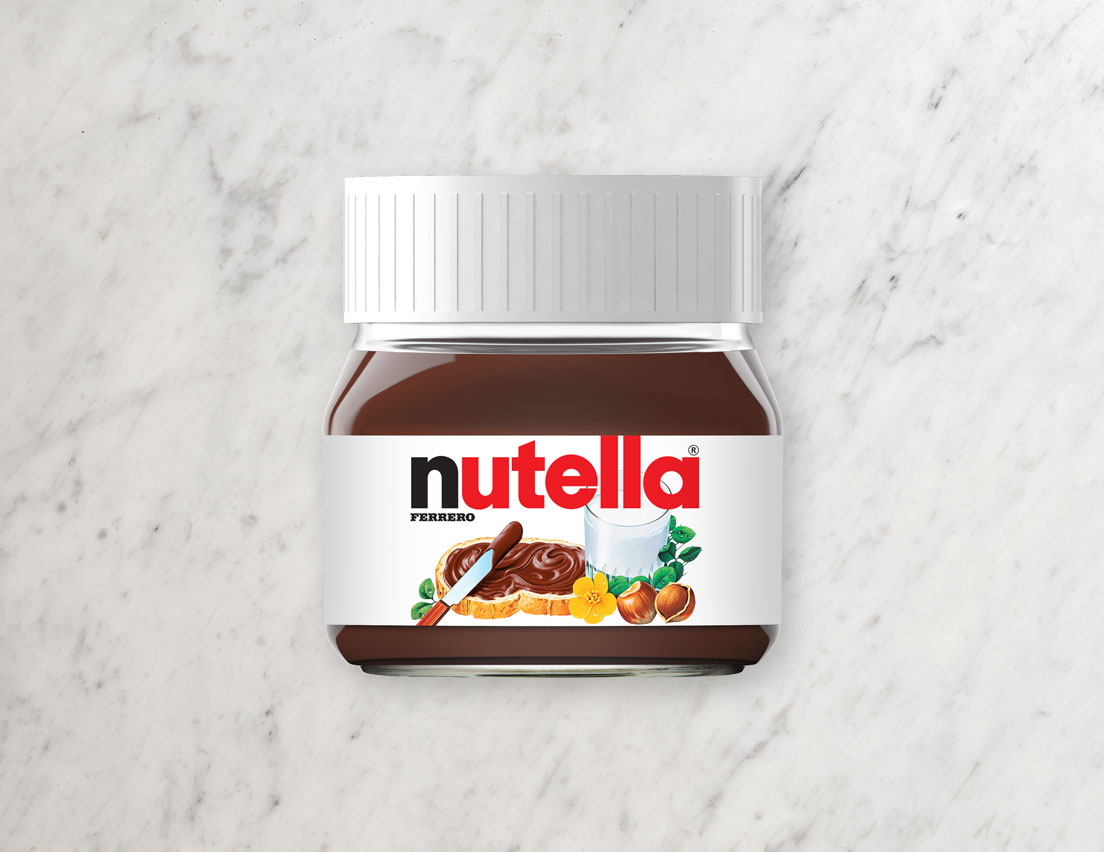NUTELLA CHOCOLATE HAZELNUT SPREAD 25G MINI JAR