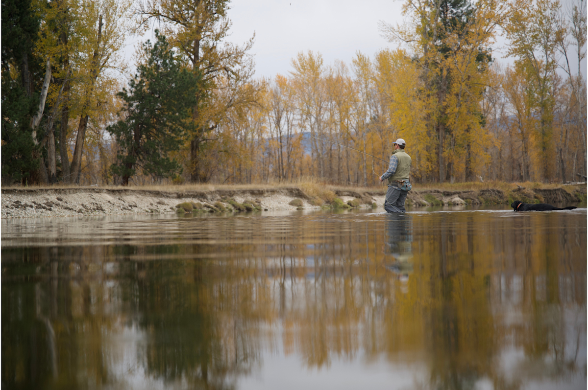 Public land fishing access