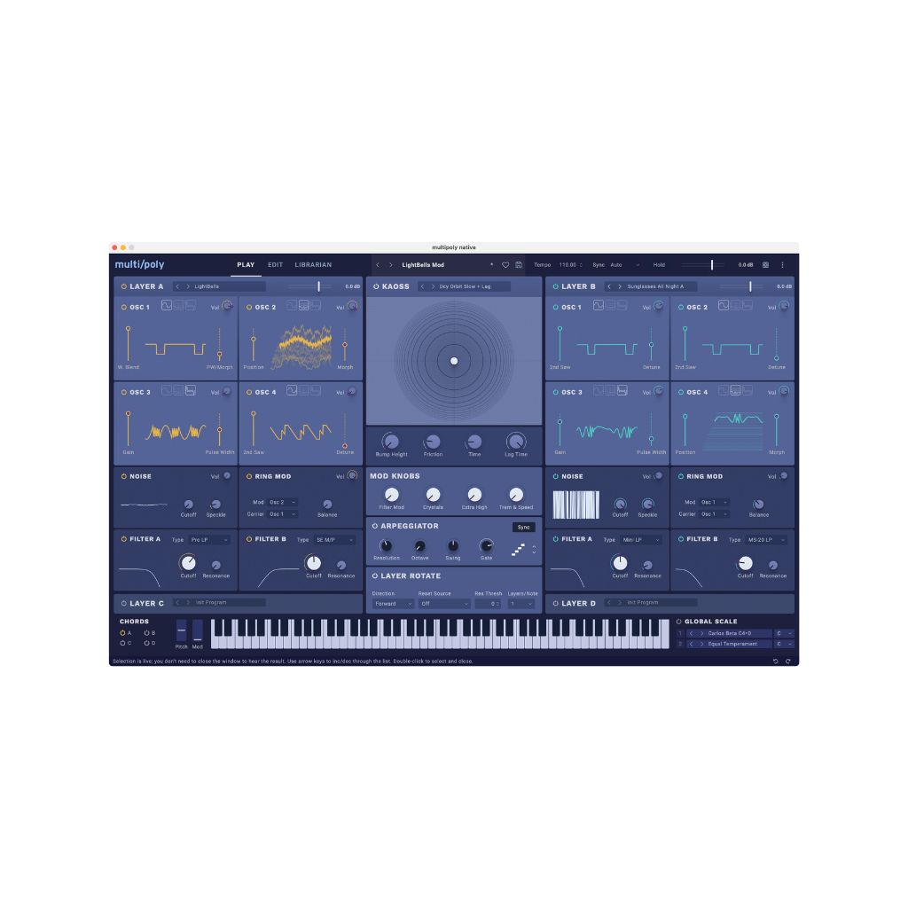 Korg multi/poly native Synthesizer Plugin Korg multi/poly native Synthesizer Plugin