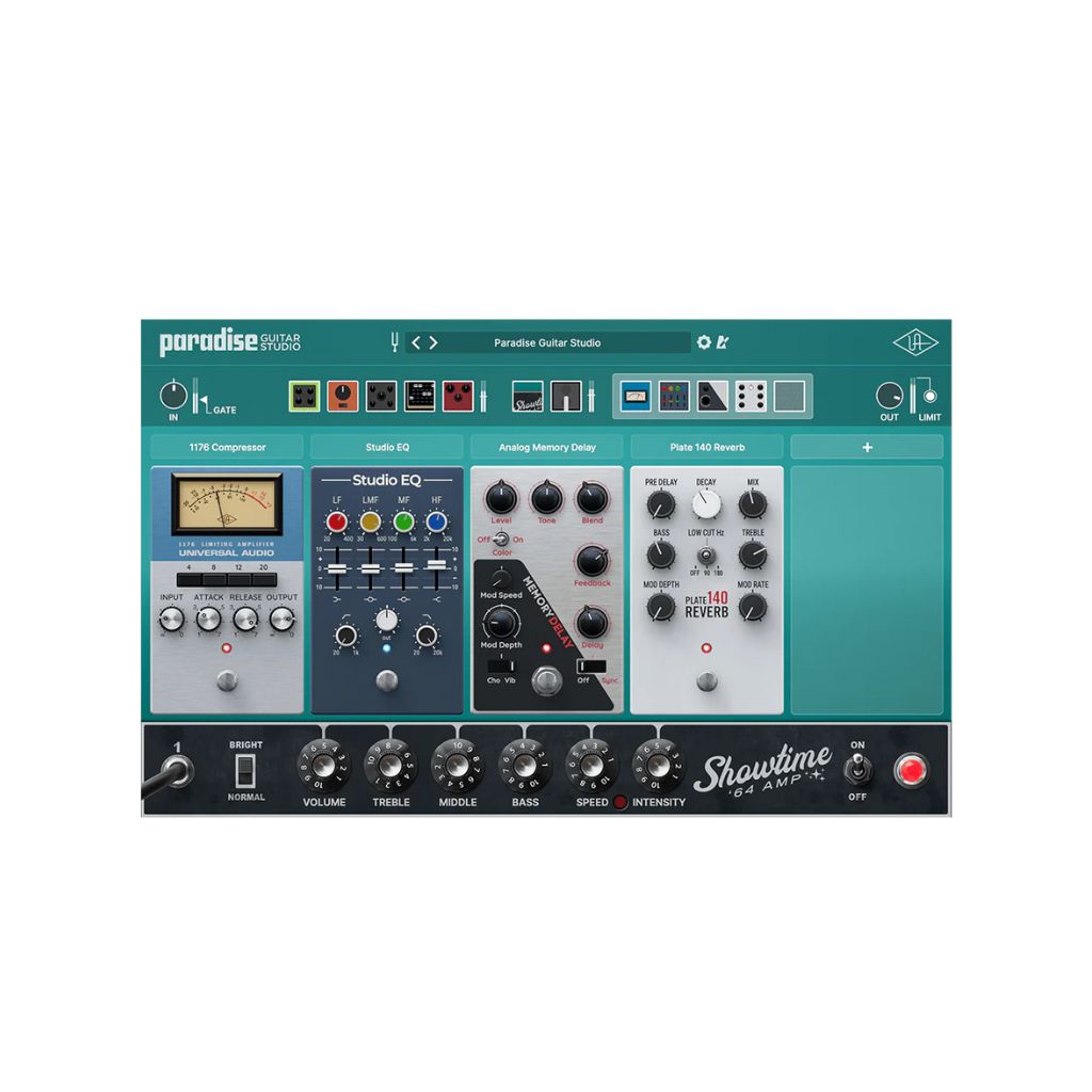 Universal Audio Paradise Guitar Studio Plugin