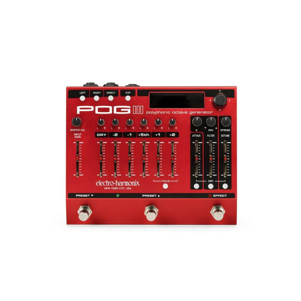 The Electro-Harmonix POG3 is a $650 superpowered octave workstation