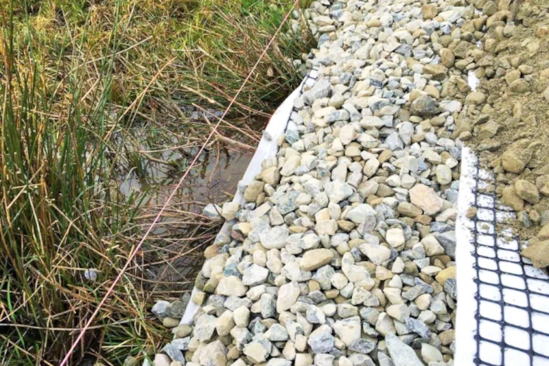 Mit Geogittern den Baugrund stabilisieren