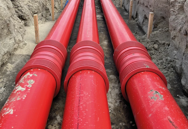 Kabelschutz bei Erdverlegung