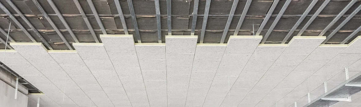 Tektalan® Holzwolle-Mehrschichtplatten abhängen