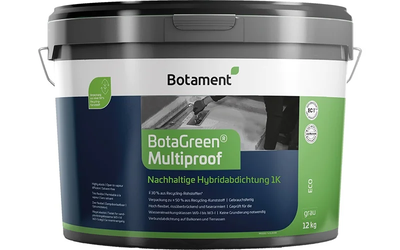 Umweltfreundliche Verbundabdichtungen von Botament BotaGreen® Proof und ...