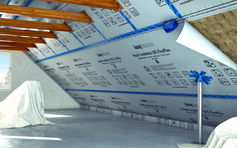 Luftdichter Ausbau im Winter