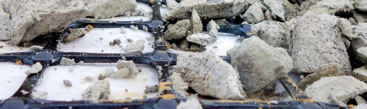 Mit Geogittern Böden stabilisieren