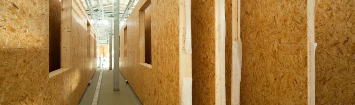 OSB-Platten als aussteifendes Element im Holzrahmenbau