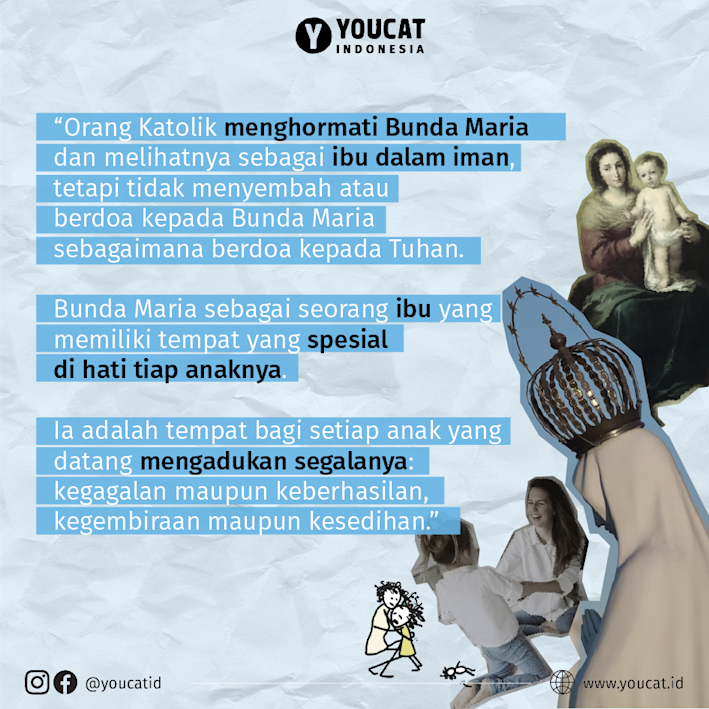 Apakah Orang Katolik Menyembah Maria?