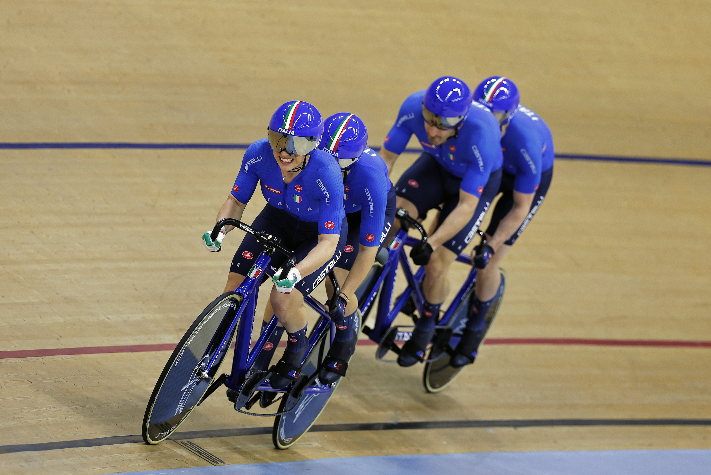China and Britain impress on first day of 2024 UCI Para-cycling Track ...
