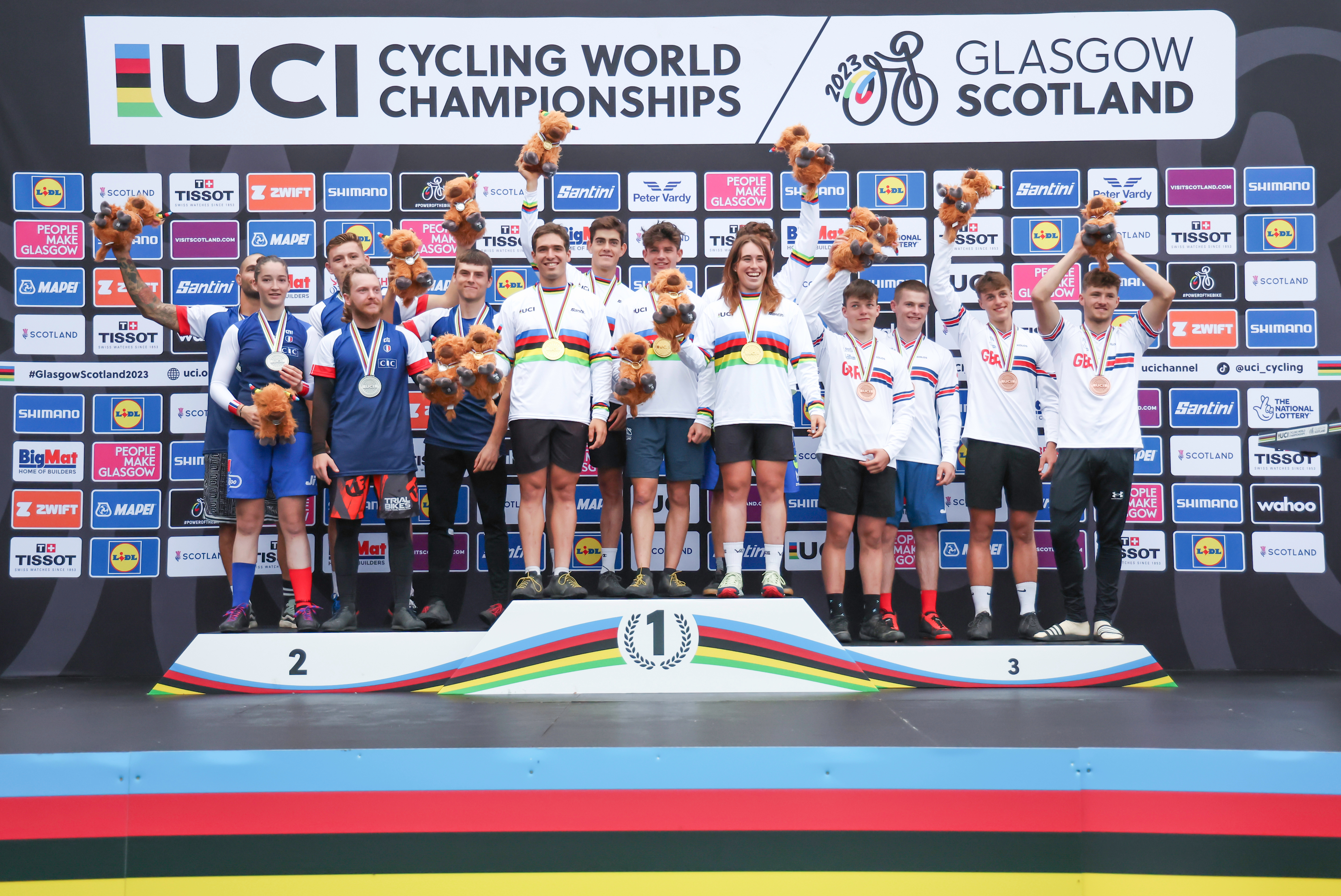 Stunning Spanish team wins first trials rainbow jersey of 2023 | UCI