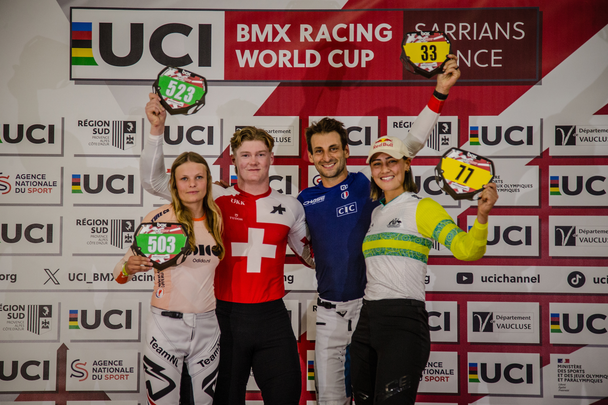 2023 UCI BMX Racing World Cup: French 1-2-3 on home soil | UCI