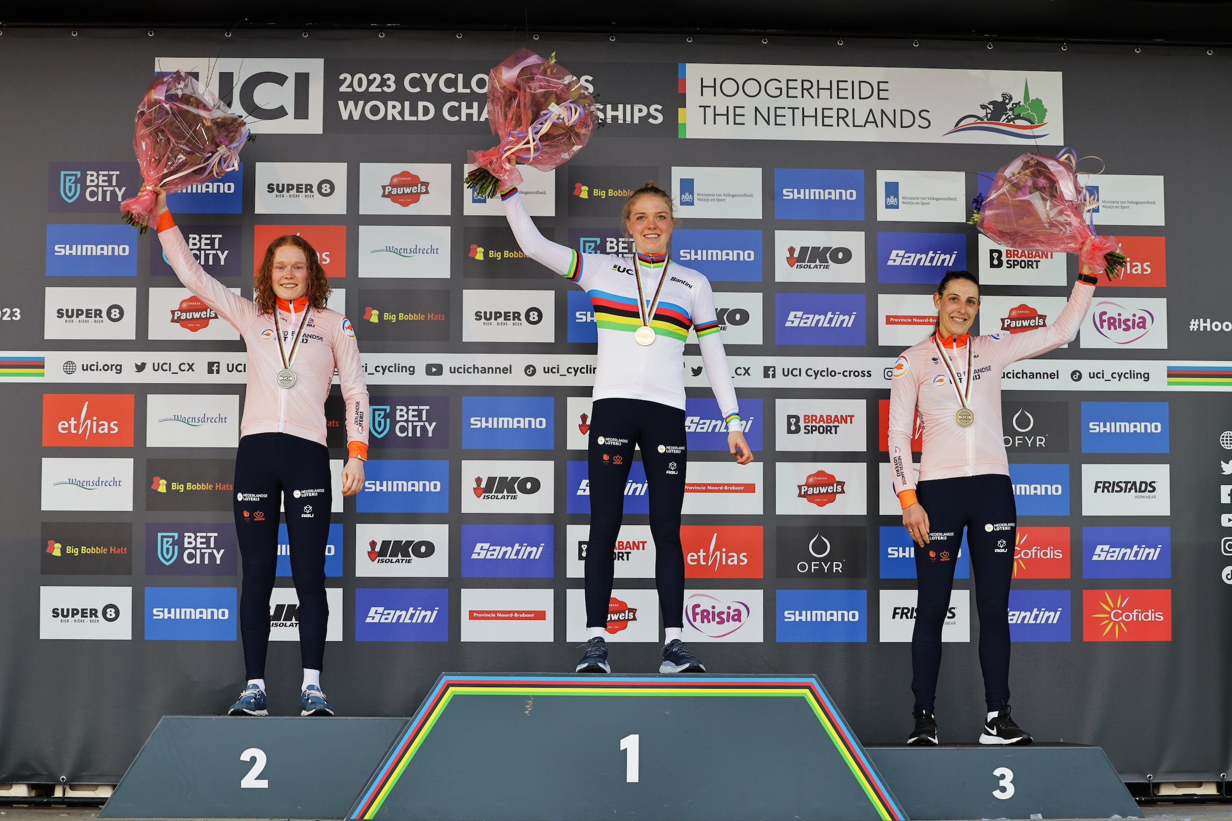 UCI Cyclo-cross World Championships: Van Empel on top of full podium ...