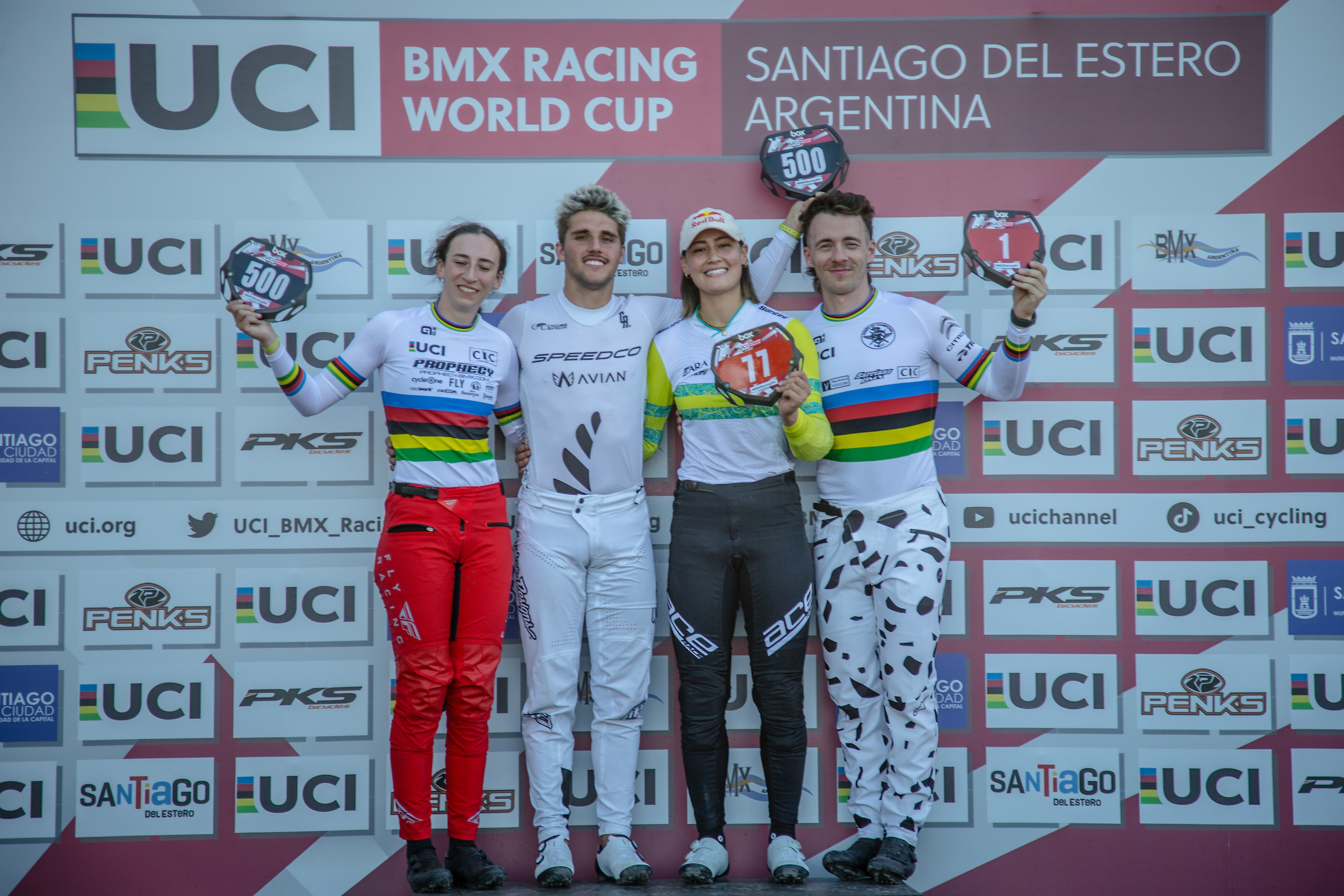 UCI BMX Racing World Cup: double victories for Mahieu in Argentina | UCI