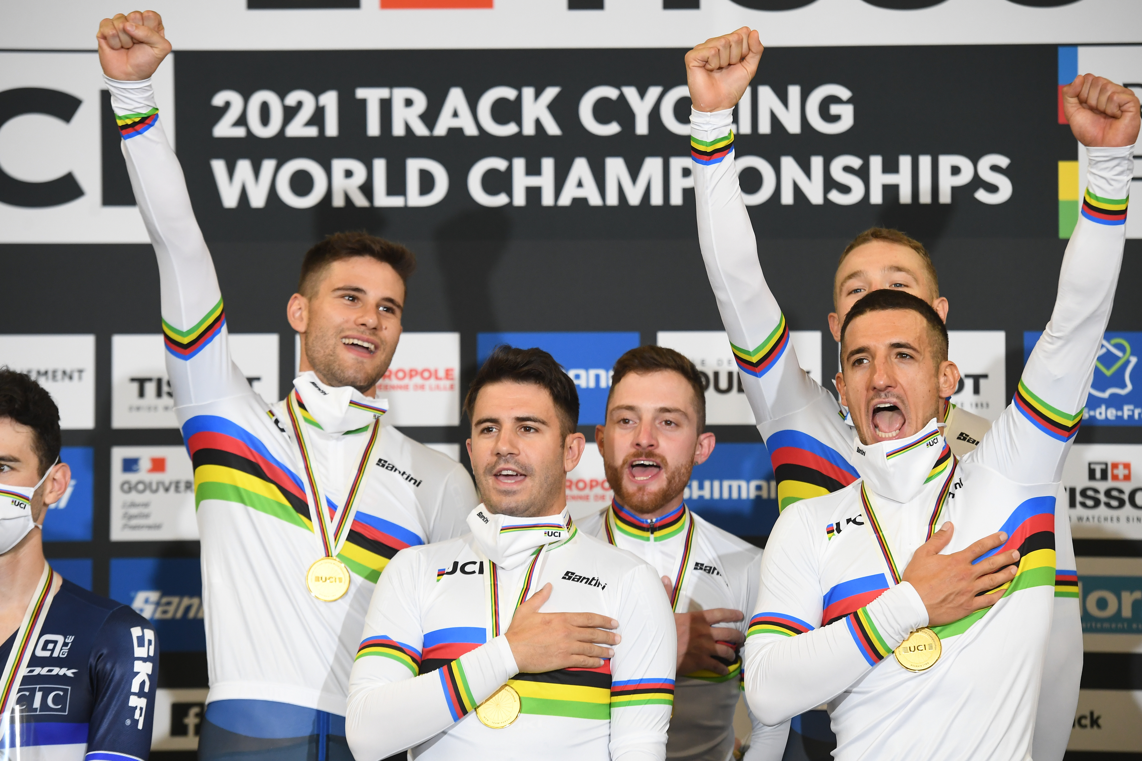 Italians dominate standings after second day of UCI Track Cycling ...