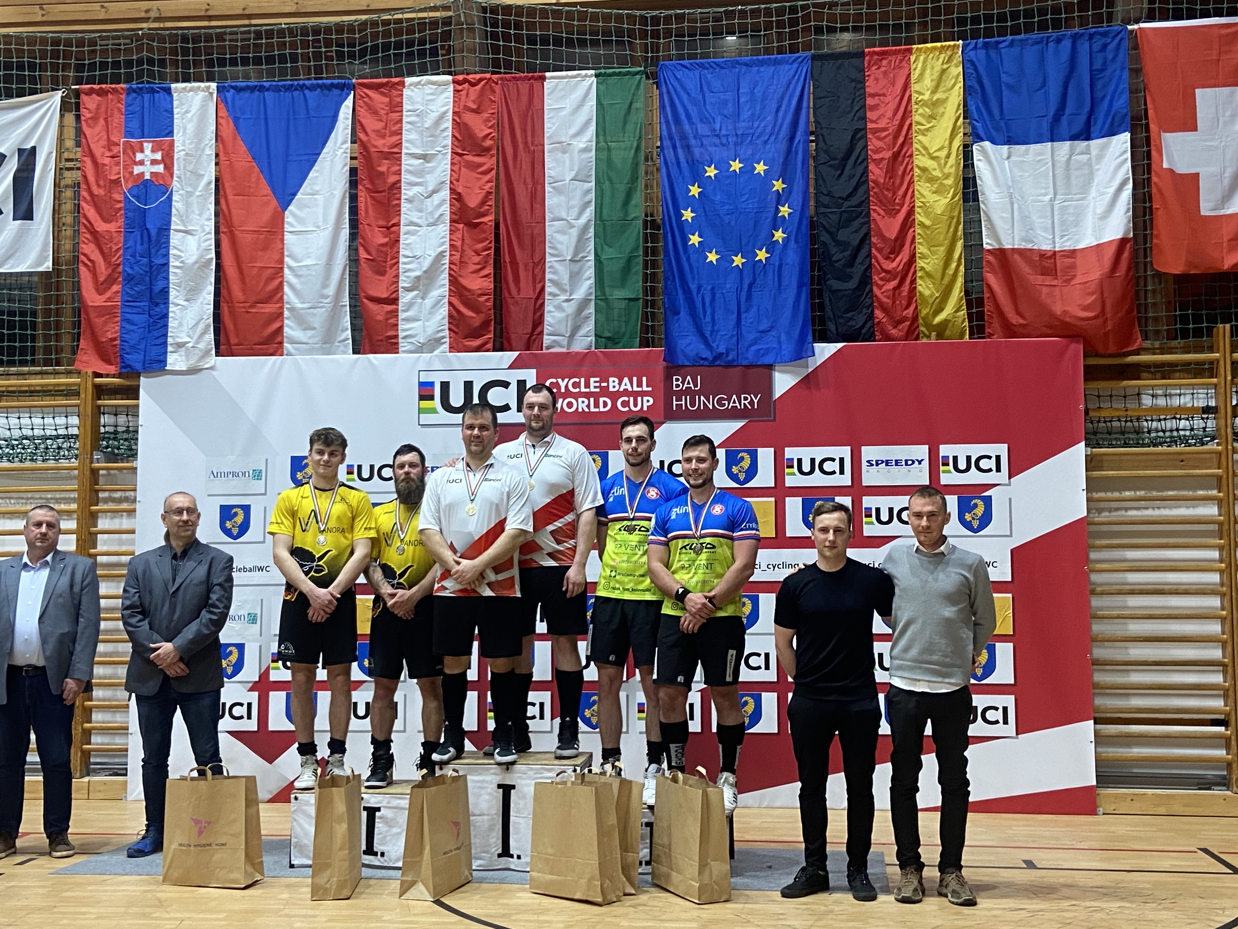 2025 UCI Cycle-ball World Cup: Mlady back on the podium… as coach | UCI