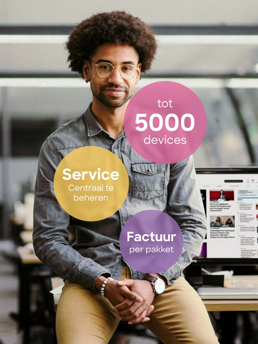 Zakelijke abonnementen bij DPG Media Nederland