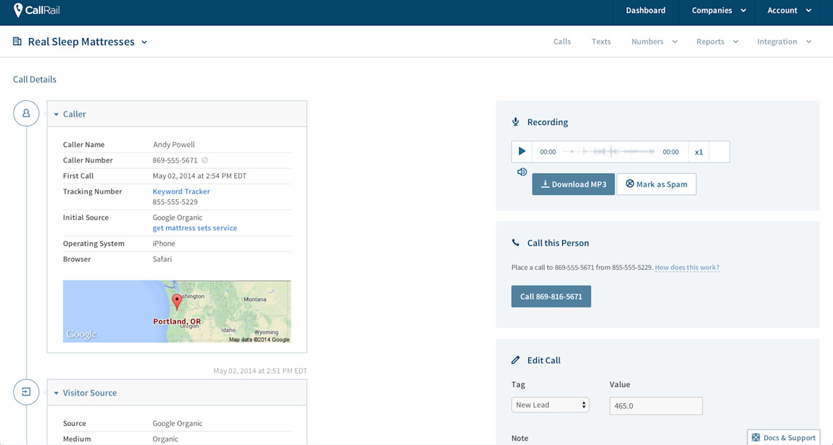 Why You’ll Love Our New Call Details Page | CallRail