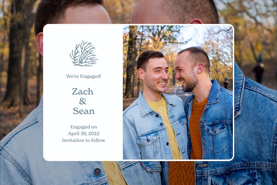 Zach & Sean — The Day it All Began - Zola Expert Wedding Advice
