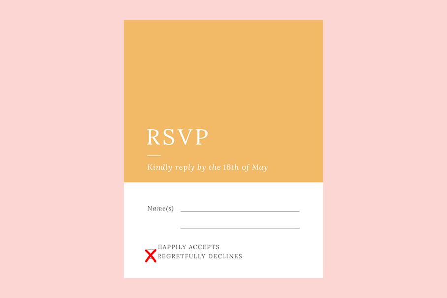 How to Politely Decline a Wedding Invitation - Zola Expert Wedding Advice