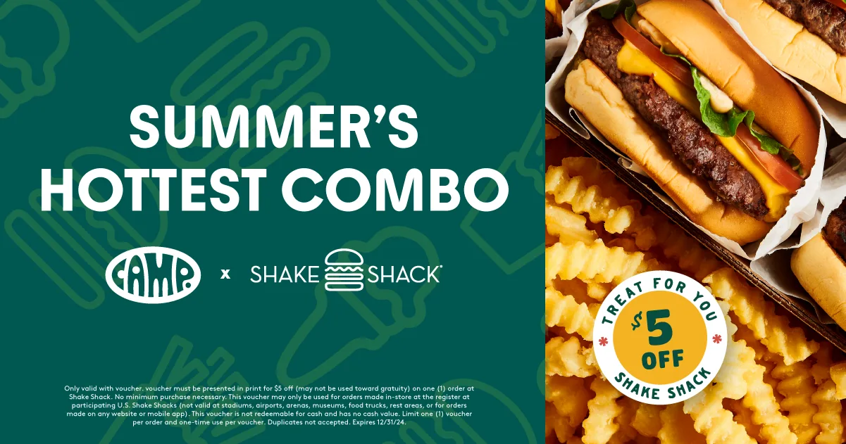 Shake shack promo store