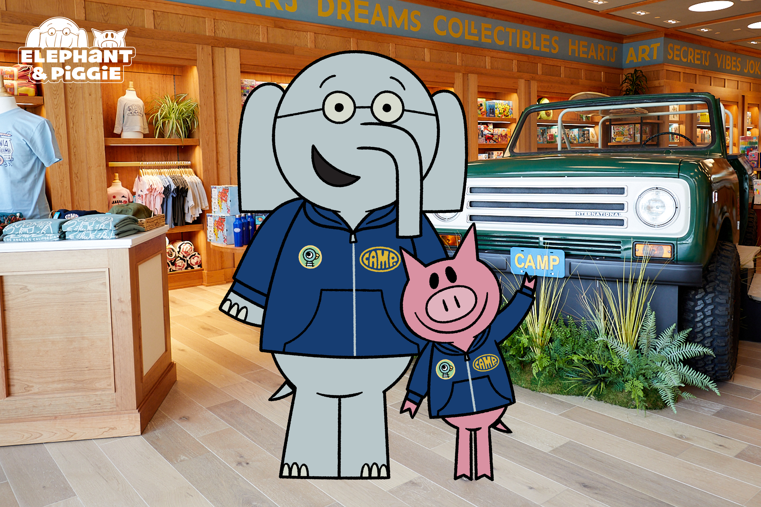 Character Meet & Greet: Elephant & Piggie | Camp