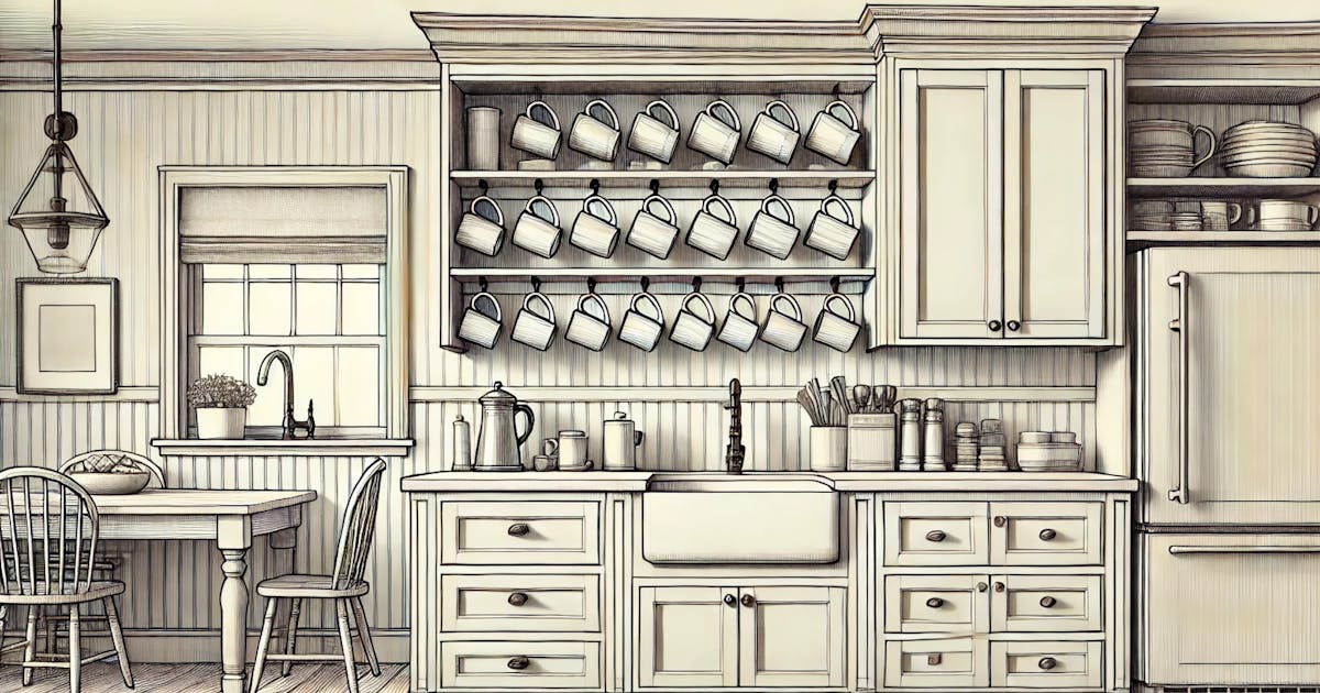 How to Hang Coffee Mugs Under Your Kitchen Cabinet | Fabuwood Cabinetry