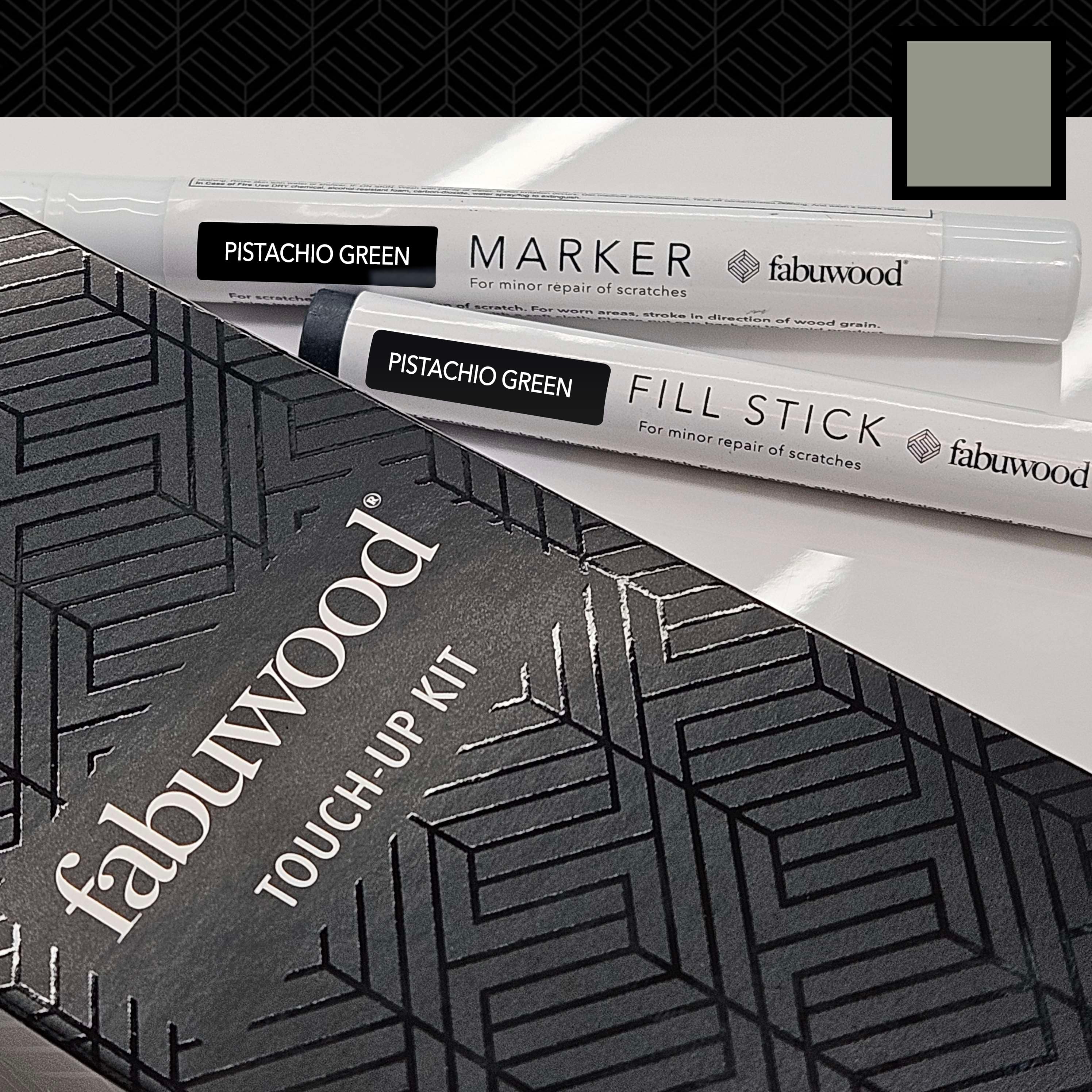 Pistachio Green Touch Up Kit | Fabuwood Cabinetry