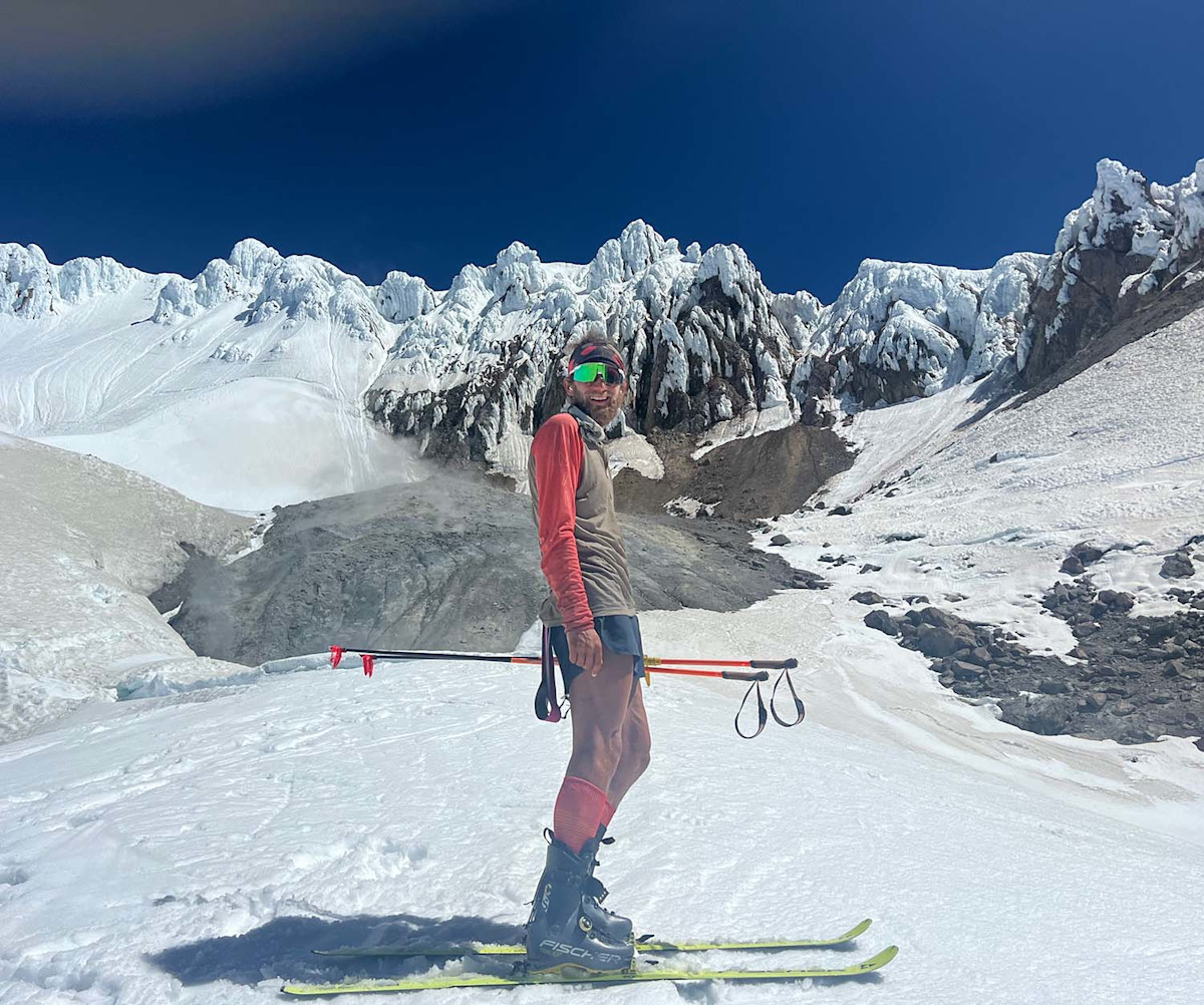 Meet the Skier Taking on 3 Million Vertical Feet - No Chairlifts Allowed