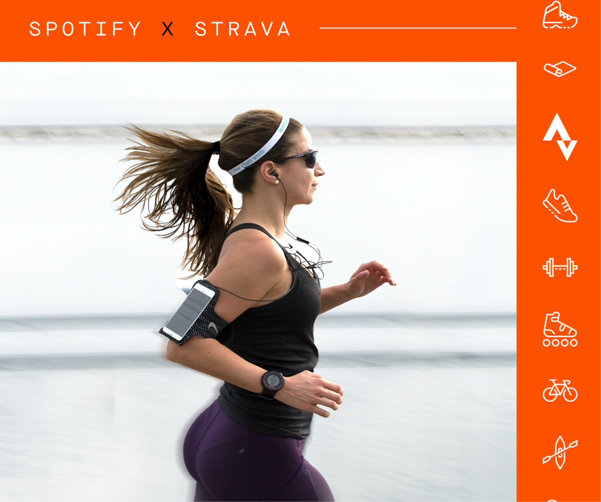 Strava and Spotify Just Became Besties