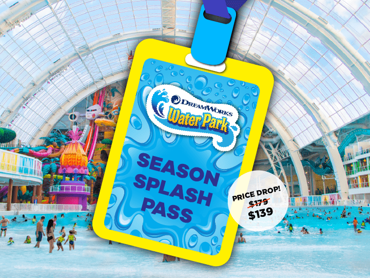 Unlimited Dreamworks Water Park Access - Discounted Fall Season Thrill Pass