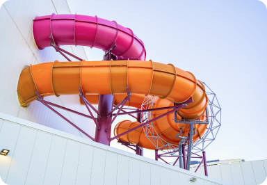 Swamp n' Splash - Twisting Funnel Water Slide in NJ - 30 Minutes from NYC