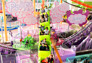 Slime Streak - Nickelodeon Family Roller Coaster - 30 Mins From NYC