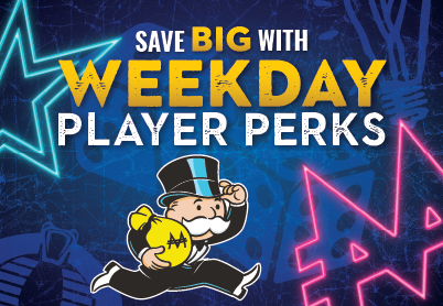 Weekday Player Perks at the Gameroom in NJ - Pay Less. Play More
