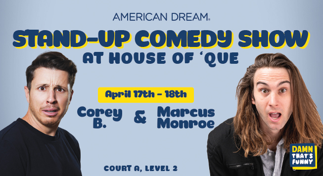 Comedy Show at American Dream in NJ - Stand-Up Comedy Nights!