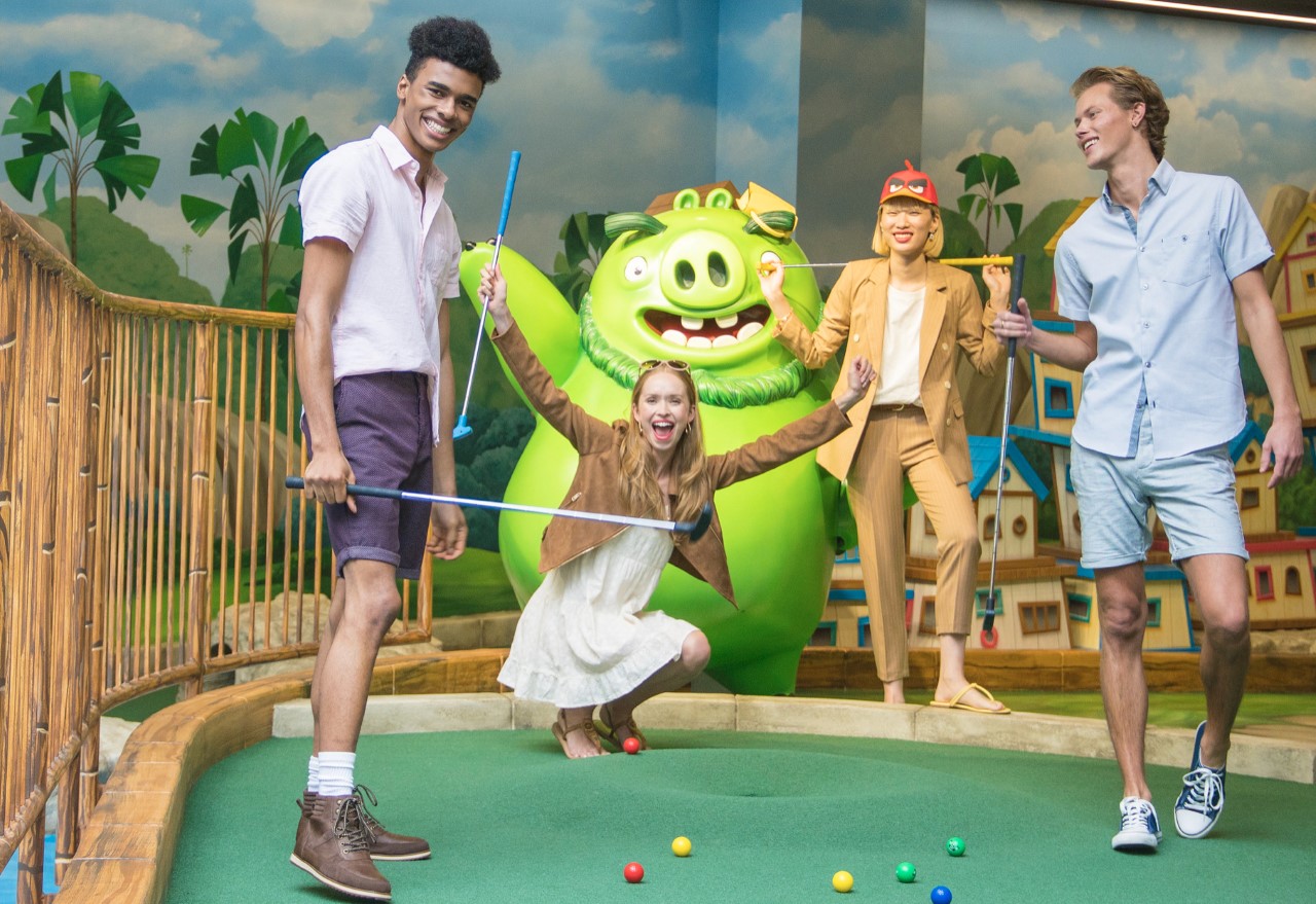 Angry Birds Mini Golf - Indoor Mini Golf Course Near NYC