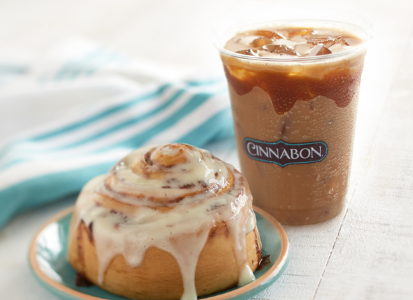 Cinnabon at American Dream in North Jersey - Cinnamon Rolls & Coffee