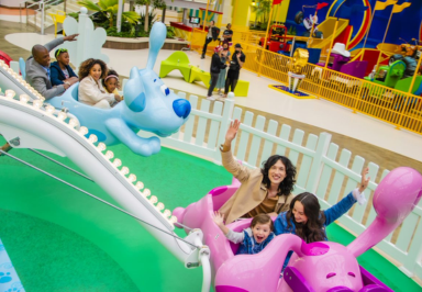 Blue's Skidoo - Blue's Clues Interactive Flying Ride - 30 Mins From NYC