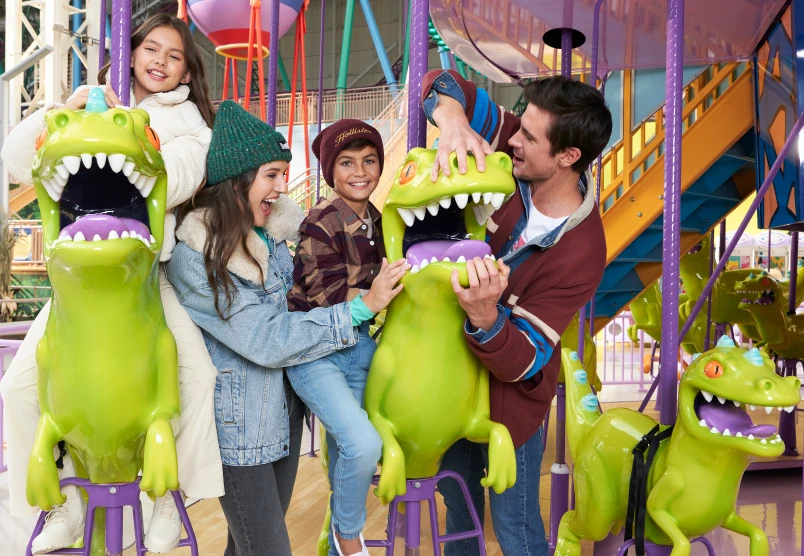 Rugrats Reptar Go-Round - Merry-Go-Round Ride 30 Minutes From NYC