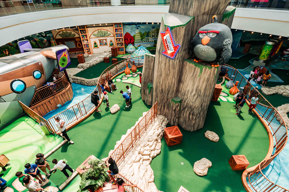 Angry Birds Mini Golf Near NYC - Indoor Mini Golf Course Near Me