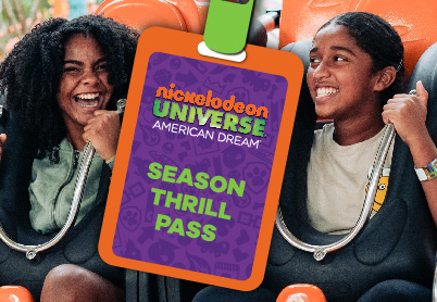 Unlimited Nickelodeon Universe Access - Winter Season Thrill Pass