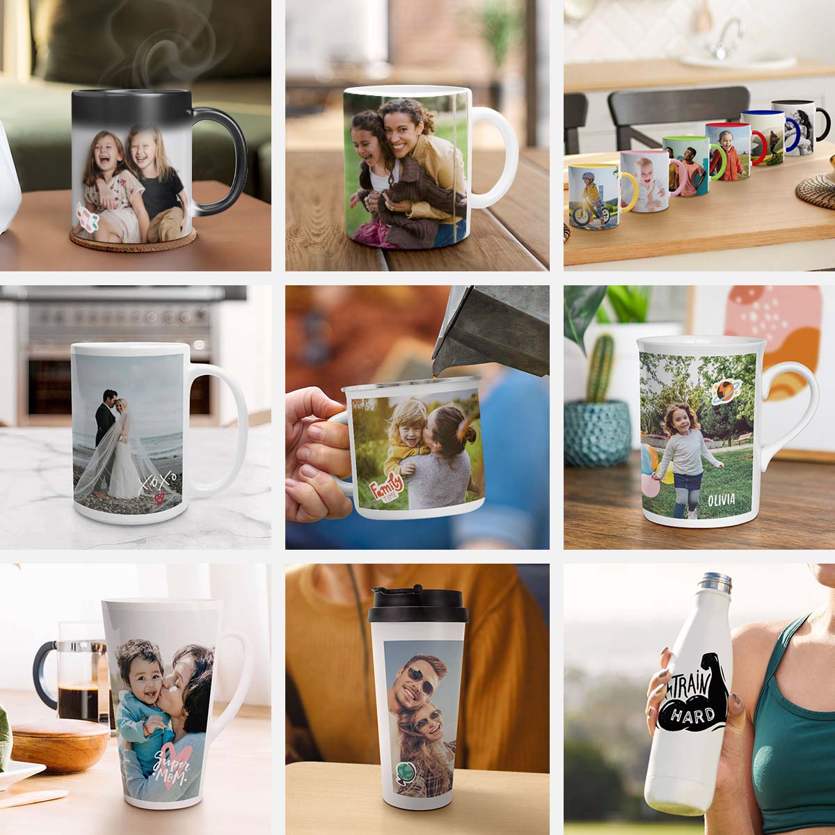 Personalised Mugs | Photo Printing on Mugs | Optimalprint