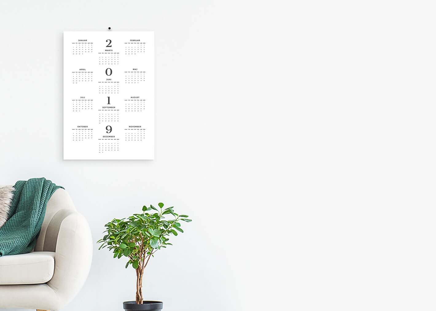 Kalender | Fotokalender | Kalendere | 2019