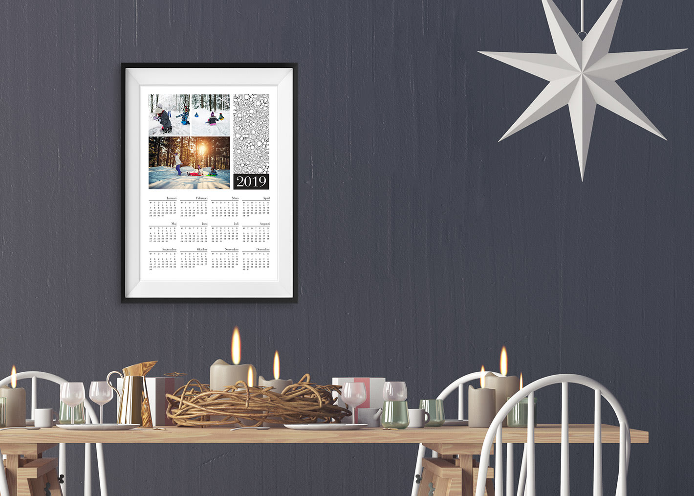 Kalender 2019 | Fotokalender | Affischkalendrar | 2019