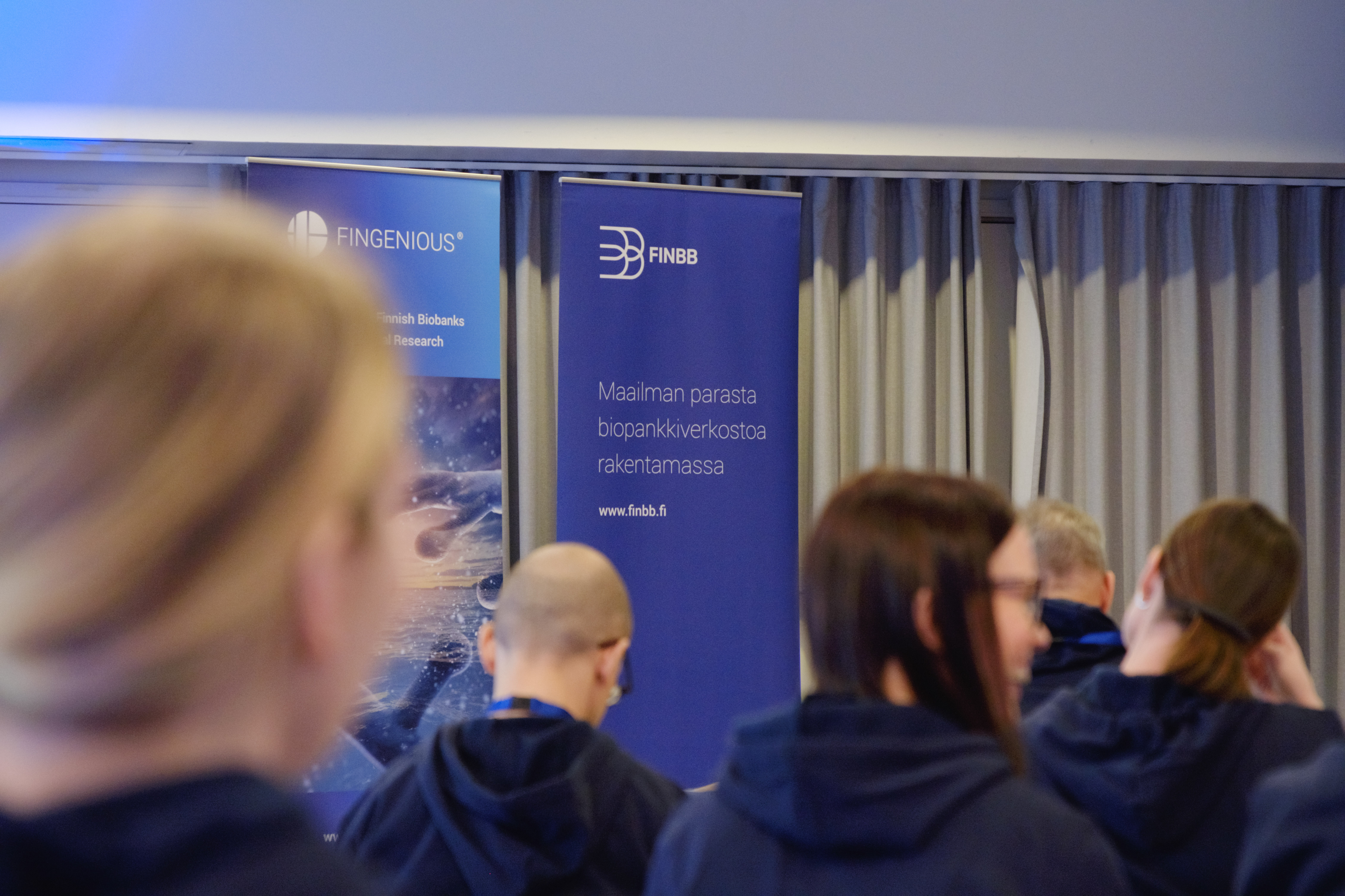 The keynote speaker for Biobank Day was Professor Kimmo Porkka ...