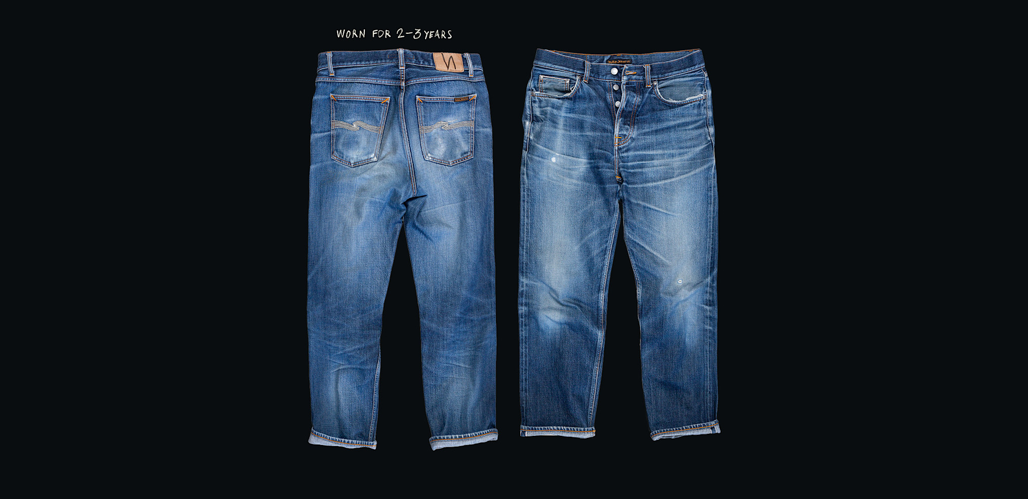 Ecru embo – Nudie Jeans | Create tomorrow's vintage | Organic cotton