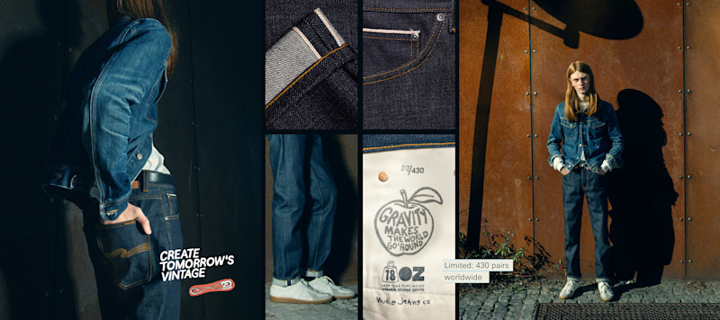 Gravity Selvage – Nudie Jeans | Create tomorrow's vintage | Organic cotton