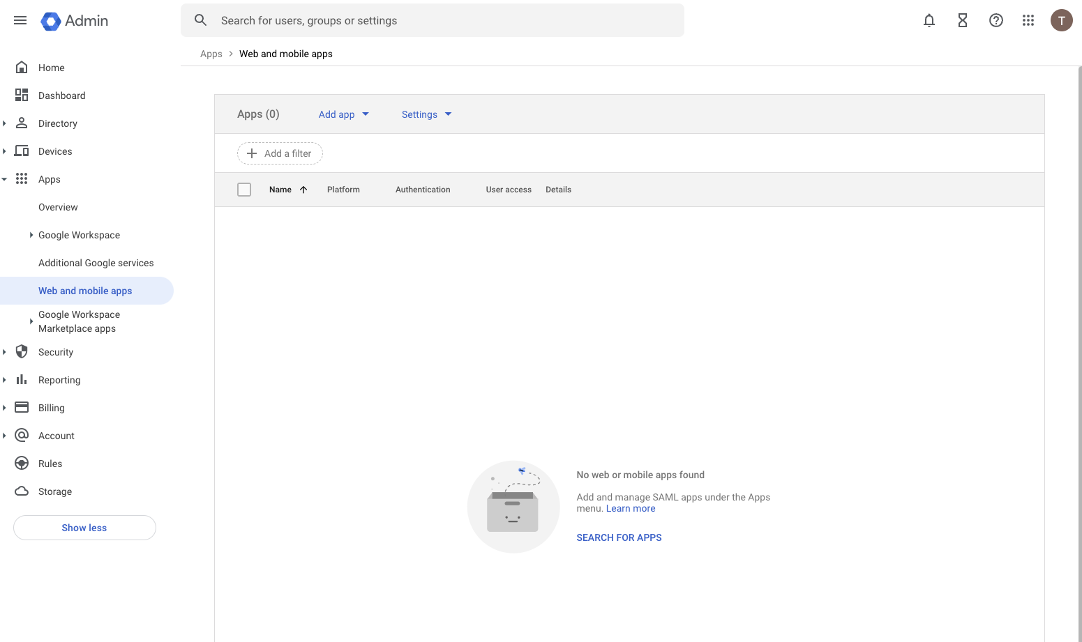 Setting up Google SSO for Persona Dashboard